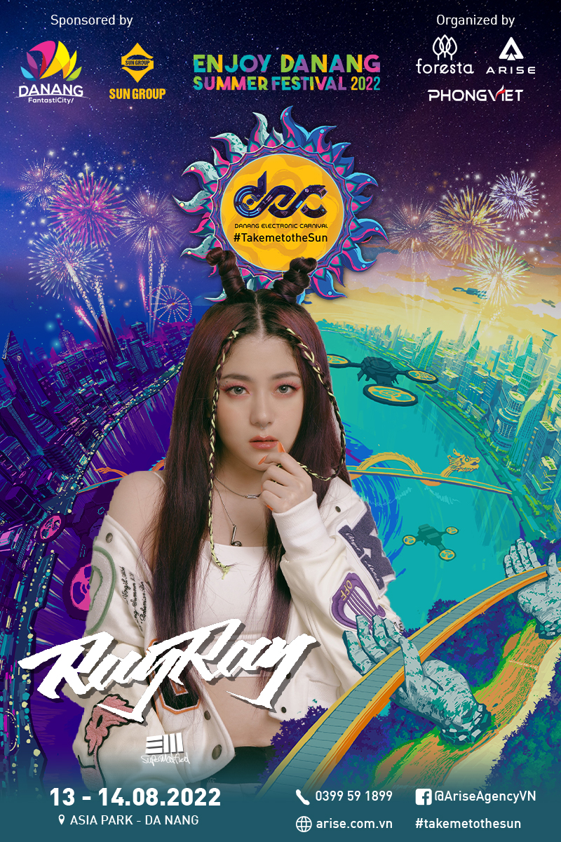 RAY RAY - Nữ chiến binh duy nhất trong line up quốc tế tại sự kiện DEC ...